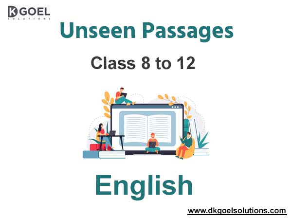 Unseen Passage For Class 3 To 12 With Answers